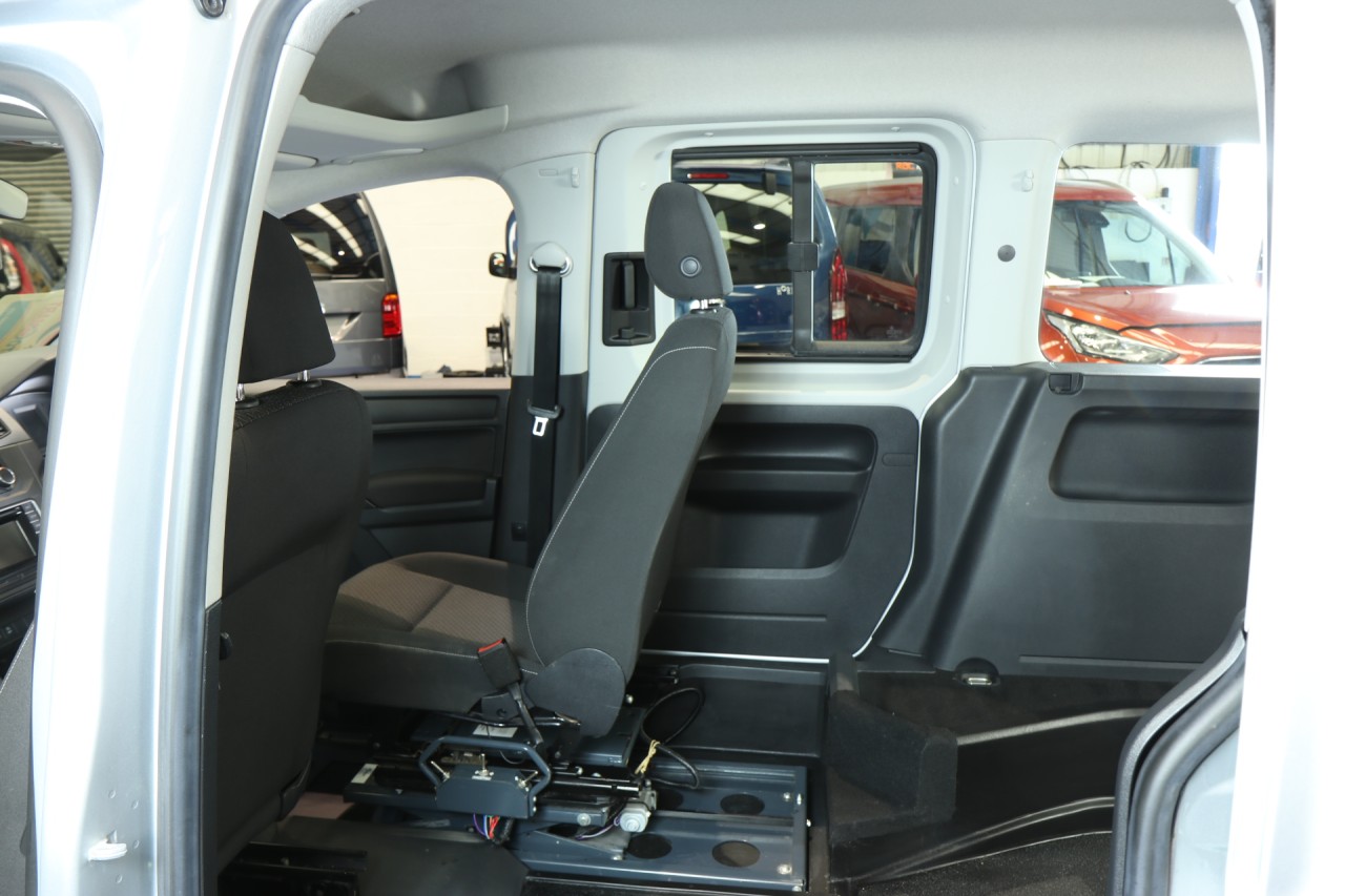 Caddy Petrol Disabled Transfer to drive car - Wheelchair Cars Ltd